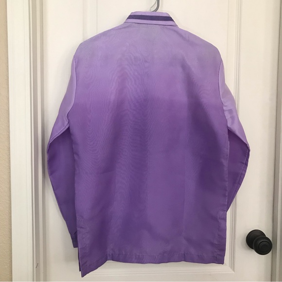 Shirts | Lavander Monochromatic Organza Barong Tagalog With Classic ...